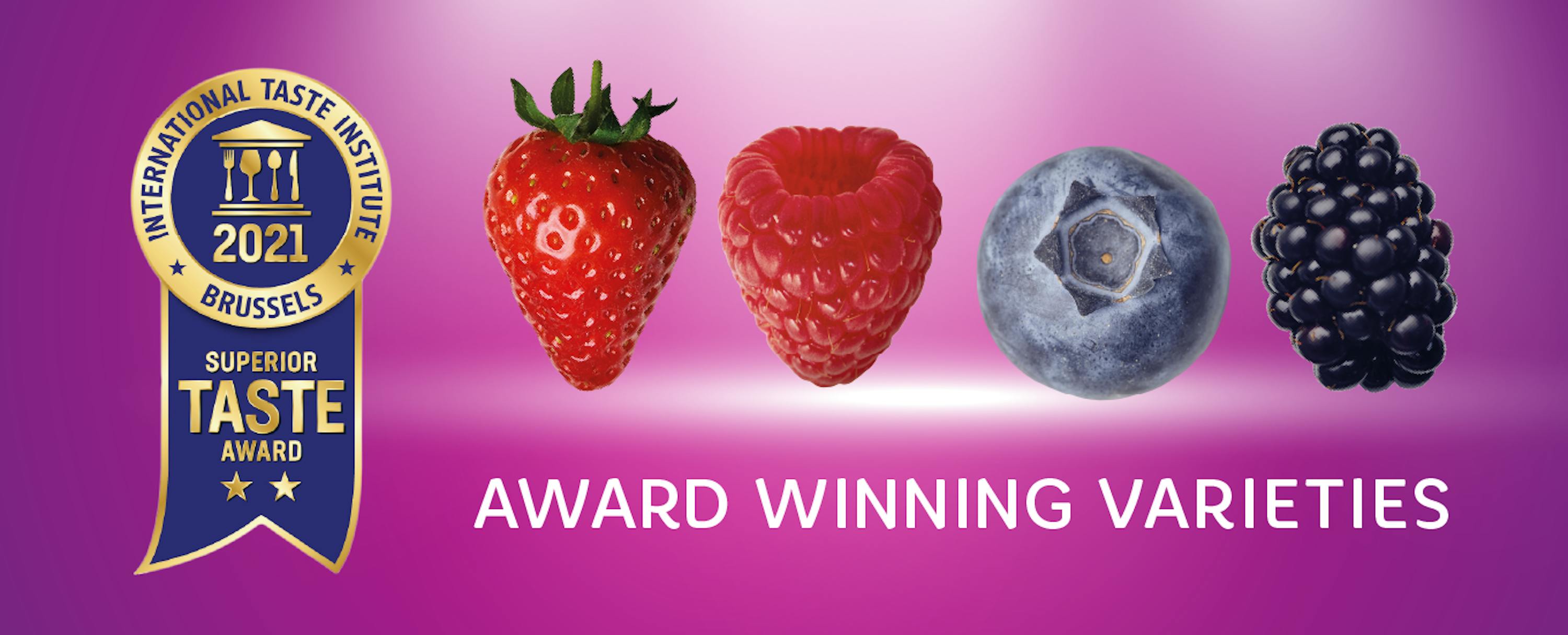 BerryWorld | Celebrating a double win at 2021 International Taste…