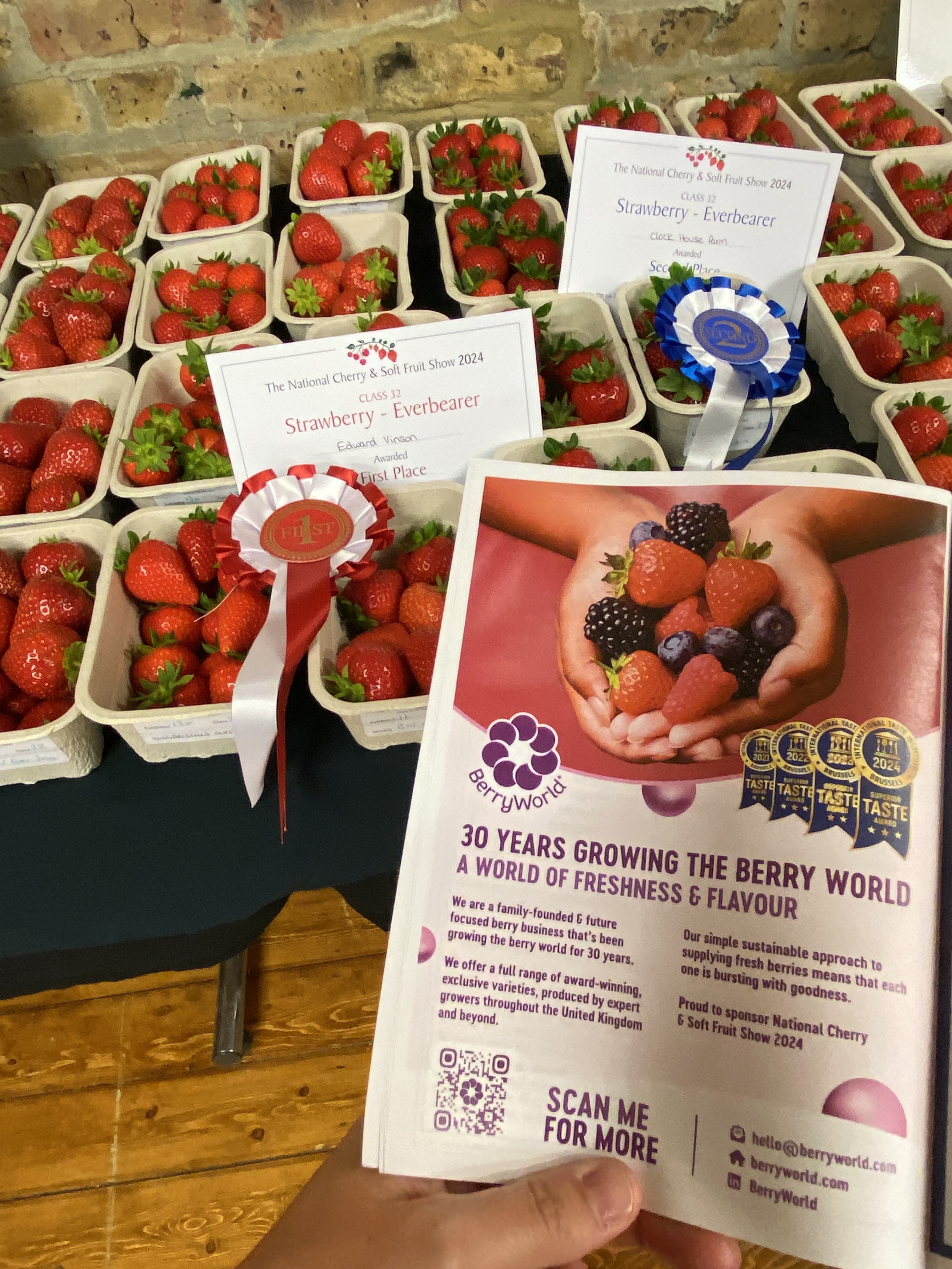 BerryWorld | Royal Flush at the National Cherry & Soft Fruit Show
